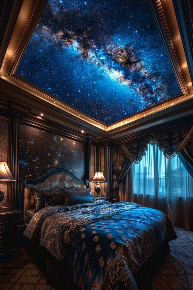 29 Dreamy Celestial Bedroom Decor Ideas for a Starry and Mystical ...