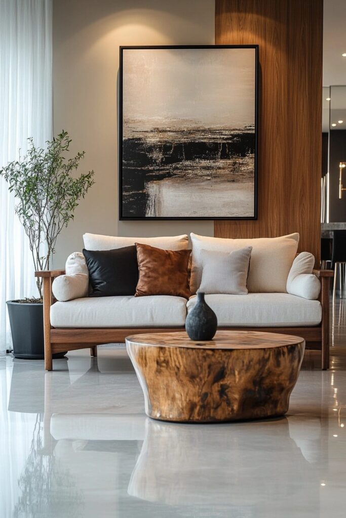 29 Organic Living Room Ideas That Bring Nature Indoors - Archi Refresh