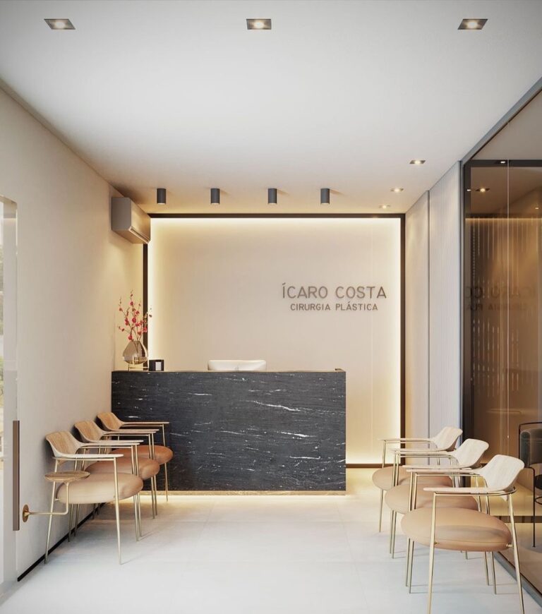 34 Trendsetting Reception Desk Designs for a Modern Look - Archi Refresh