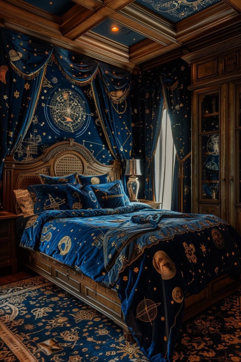 29 Dreamy Celestial Bedroom Decor Ideas for a Starry and Mystical ...