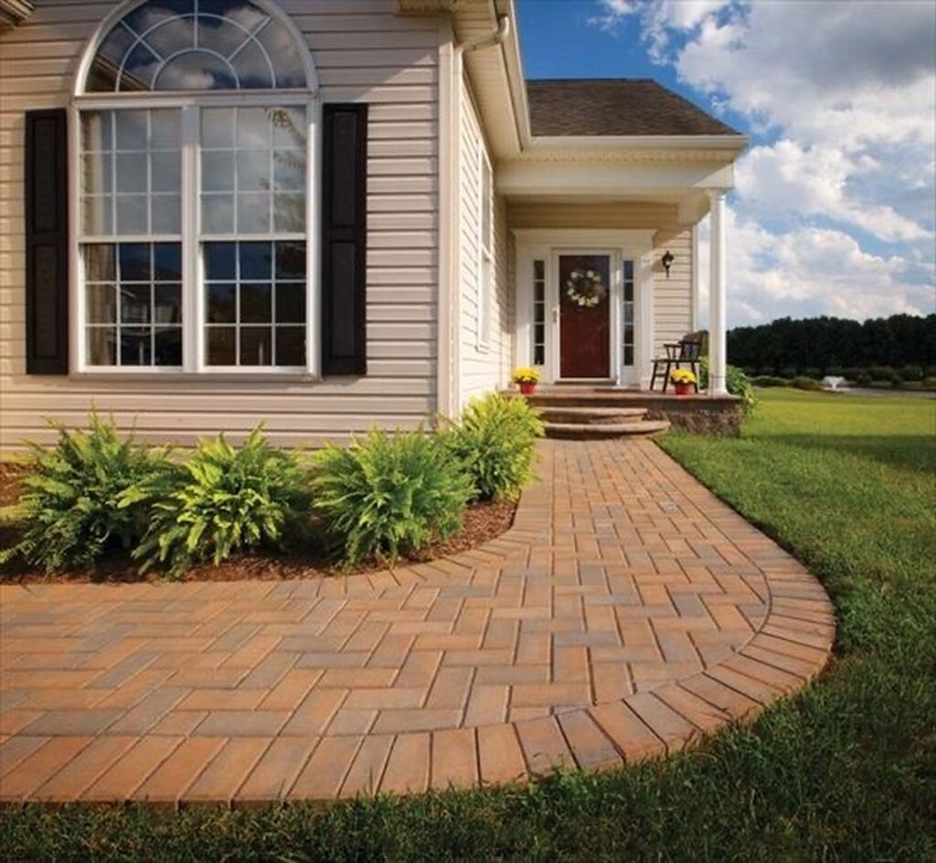 27 Pavers Walkway Ideas to Blend Elegance and Function - Archi Refresh