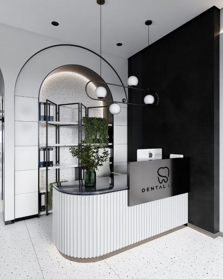 34 Trendsetting Reception Desk Designs for a Modern Look - Archi Refresh