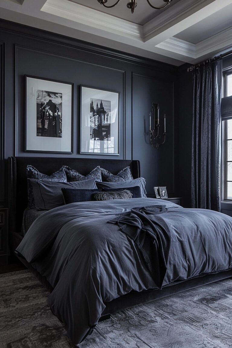 29 Dark and Mysterious Gothic Bedroom Ideas for a Bold Aesthetic ...