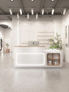 34 Trendsetting Reception Desk Designs for a Modern Look - Archi Refresh
