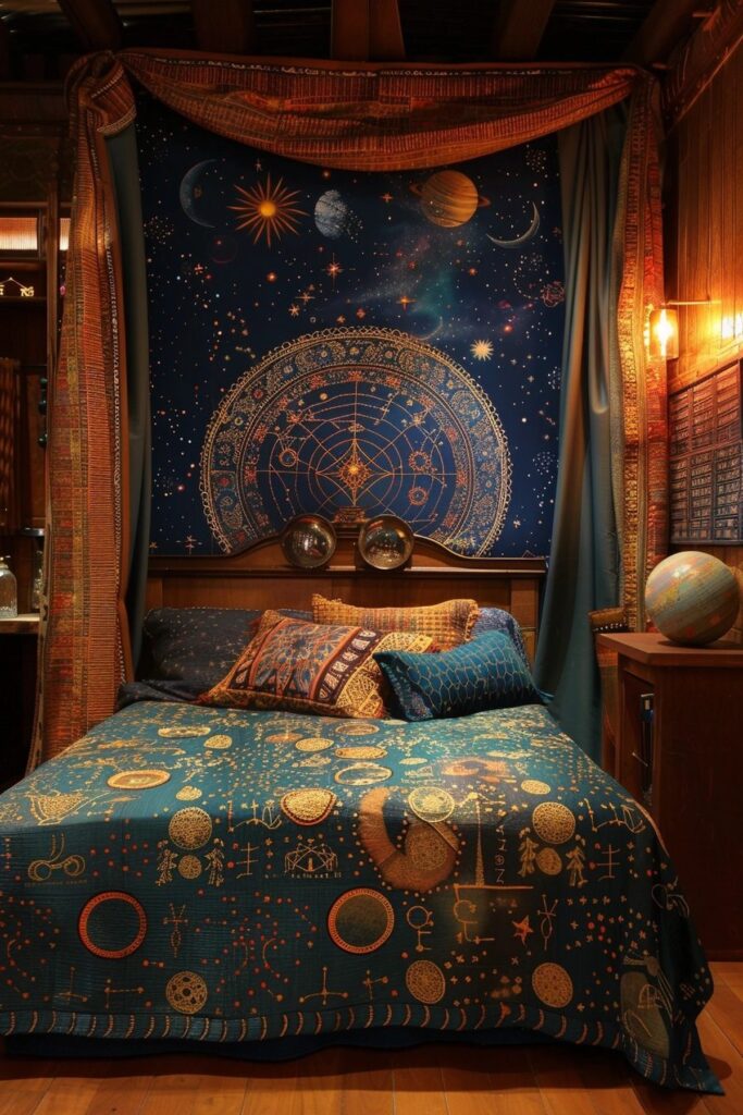 29 Dreamy Celestial Bedroom Decor Ideas for a Starry and Mystical ...