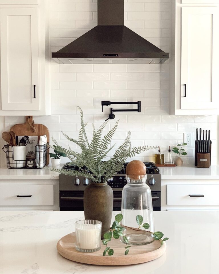 35 Simple and Modern Kitchen Counter Decor Ideas - Archi Refresh