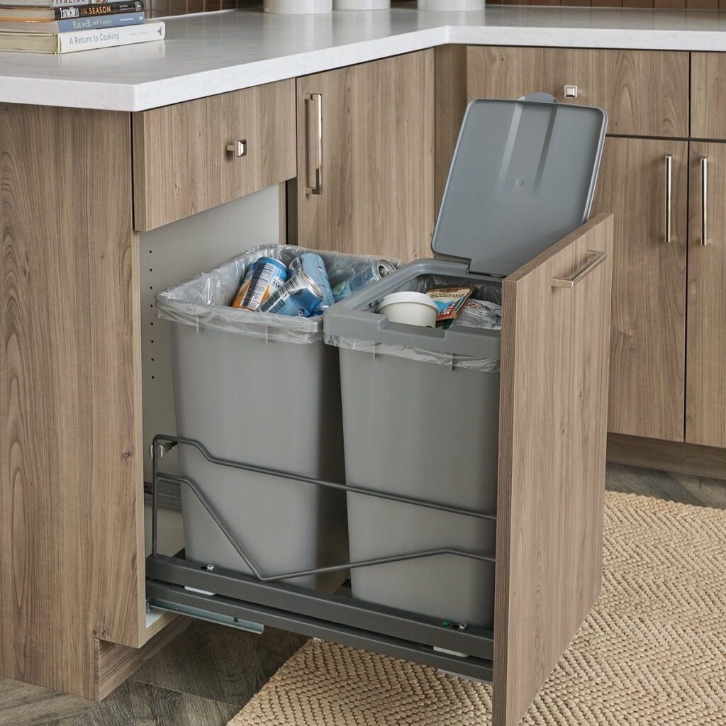 25 Kitchen Trash Can Ideas That Add Style and Function - Archi Refresh