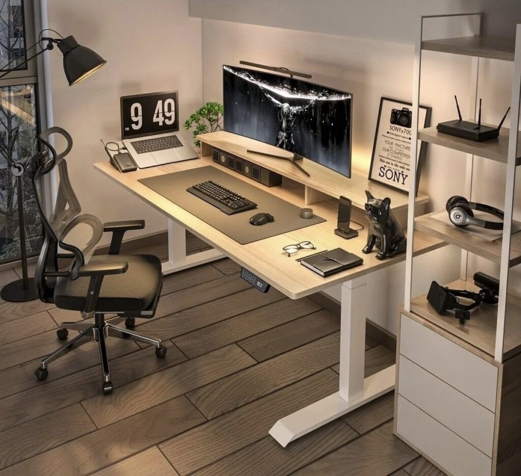 32 Electric Desk Designs to Elevate Your Home Office - Archi Refresh