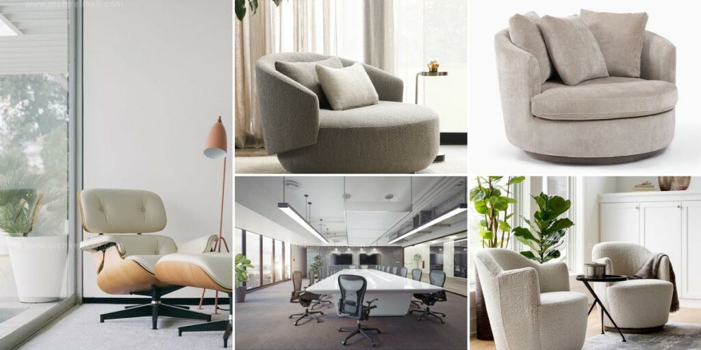 26 Swivel Chair Designs for Cozy, Modern Seating - Archi Refresh
