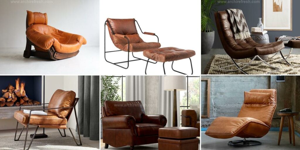 22 Leather Chair Designs for a Perfect Mix of Elegance and Comfort ...