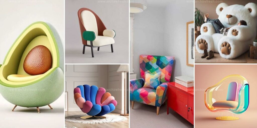 27 Funky Chair Designs to Add Bold Style to Your Home - Archi Refresh
